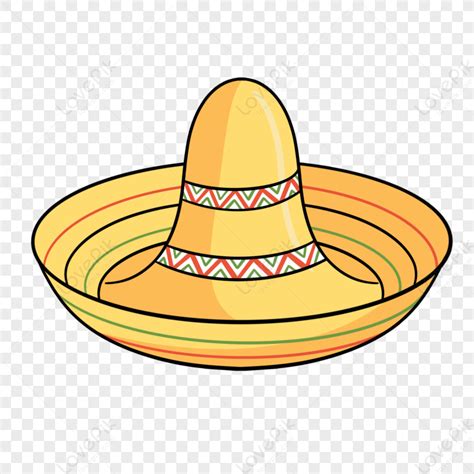 노란 선 만화 일러스트 밀짚 모자 클립 아트제전그래픽 Png 일러스트 무료 다운로드 Lovepik