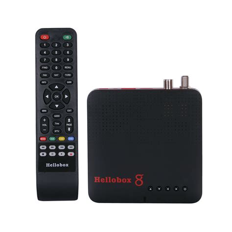 Original Hellobox 8 DVB-S2 S2X T2 H. 265 Built-in WiFi Auto Biss Key ...