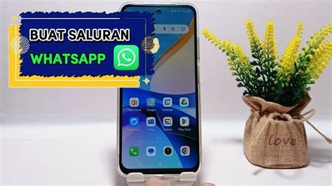 Cara Membuat Saluran WhatsApp - YouTube