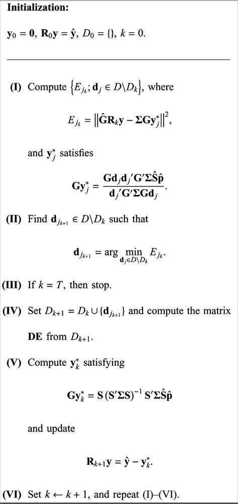 Procedure Of The Algorithm Solving 36 In Our Method Download