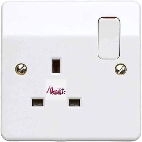 Abbasali 13amp Switch Socket With 3x3 Pvc Box Buy Best Price In Uae
