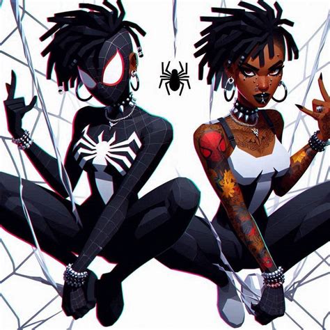 Beautiful Black Woman As Spider Woman By Vilynkul On Deviantart