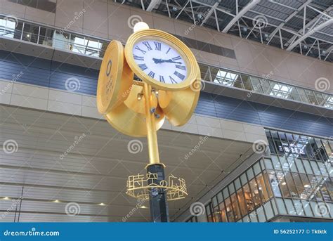 Jr Osaka Train Station Clock Japan Editorial Photography Image Of Business Asian 56252177
