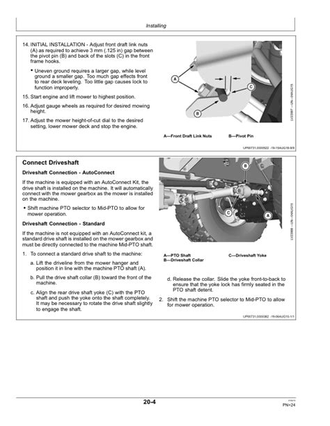 John Deere 54d 60d Mid Mount Mower Operators Manual Omlvu26521