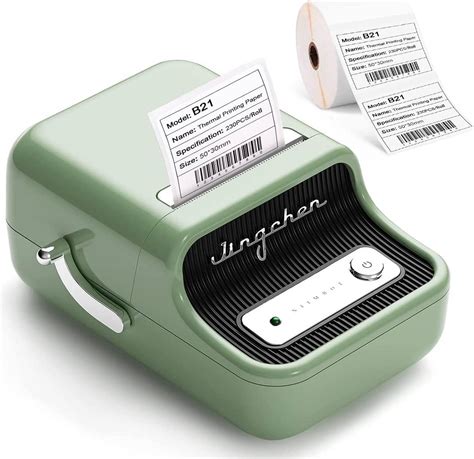 2 inch label printer b21 with tape wireless bluetooth portable sticker
