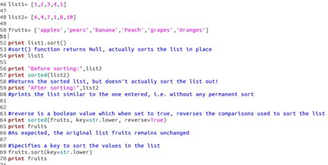 Difference Between Sort And Sorted Function In Python A Tryst With Programming