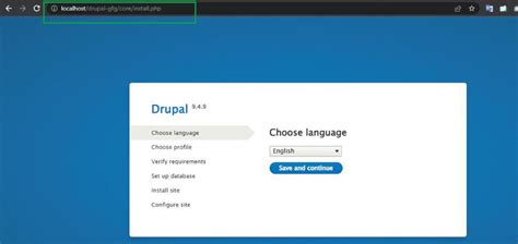 how to install drupal in localhost with xampp on windows geeksforgeeks