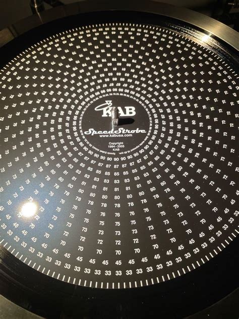 Turntable Simple Strobe Light Shelly Lighting