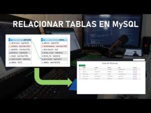 Relacionando Tablas En MySQL Código Y Pasos Explicados MySQL YA