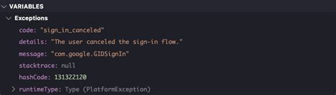 Flutter Flutterfire Ios Google Sign In Not Working Platform Exception Stack Overflow