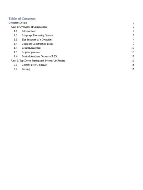 compiler design pdf parsing compiler