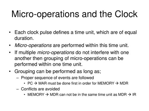 PPT Micro Operations PowerPoint Presentation Free Download ID