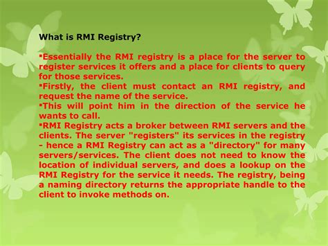 Remote Method Invocation Ppt