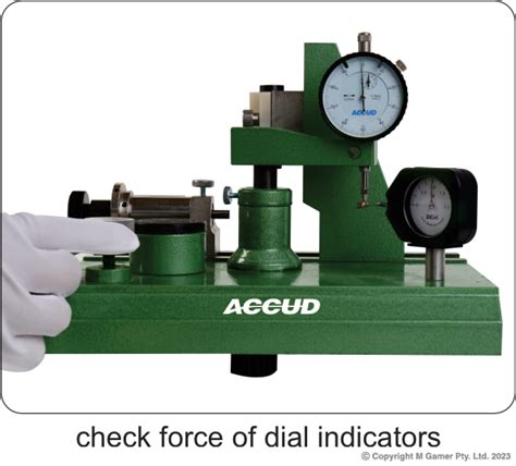 Dial Indicator Tester Accud Australia