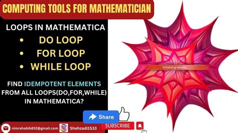 find idempotent element in mathematica from all loops computing tools for mathematica
