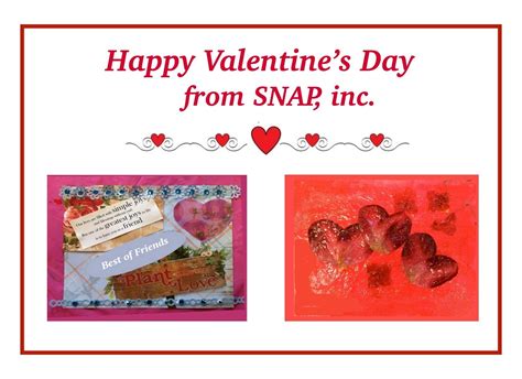 Snap Valentines Cards Special Needs Arts Programs Inc Facebook