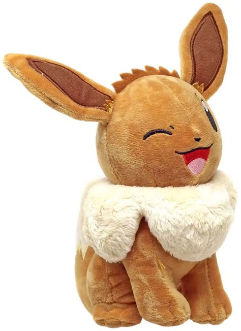 Pokemon Eevee 8 Plush Winking Jazwares Toywiz