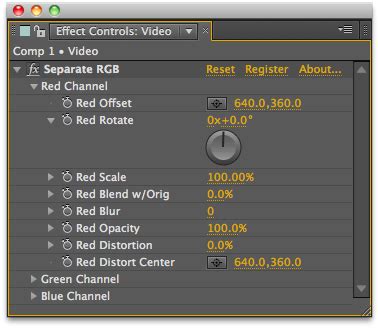 Separate RGB Aescripts Com