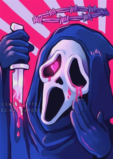 Cute Ghostface Horror Art Horror Movie Art Horror Movies