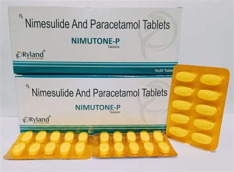 Nimu Plus Paracetamol Tablets At ₹ 1350 Box Mefenamic Paracetamol Tablet In Panchkula Id