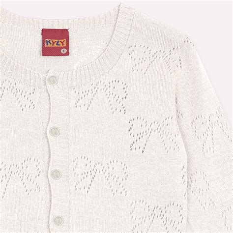 Casaco Em Tricot Infantil Menina Kyly Privalia