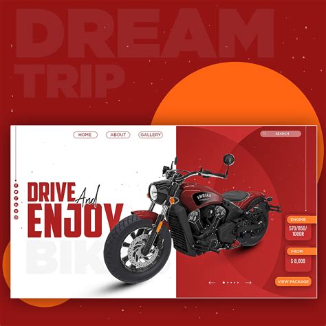 UI Bike Design On Behance