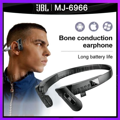 Jbl Mj Bone Conduction Wireless Sport Headphones Wireless Bluetooth Earphone Noise