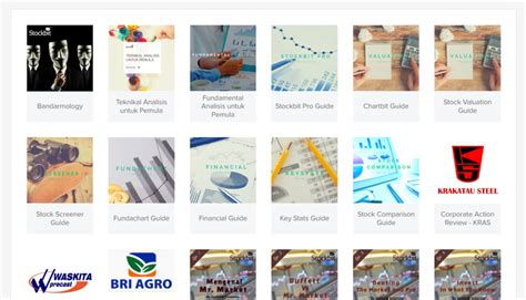 5 Media Gratis Belajar Saham Untuk Pemula Sampai Mahir — Stockbit Snips Berita Saham