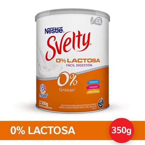 Svelty Leche En Polvo Deslactosada 370gr Shop Nestlé