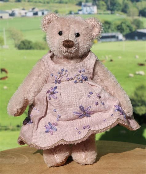 Flora By Barbara Ann Bears 13cm The Bear Garden