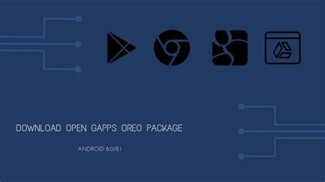 Download Open Gapps Oreo Package Gapps 81 Gapps 80