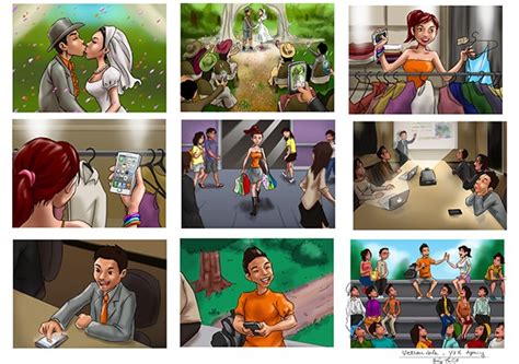 Storyboard Update On Behance