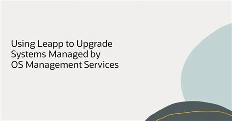 Oracle Linux On Linkedin Discover How The Leapp Utility Can Be Used To