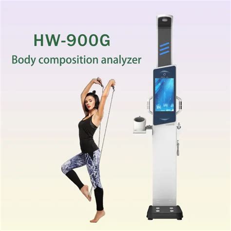 Big Advertising Android Touch Screen Height Weight Body Fat Analyzer Scale Body Analysis