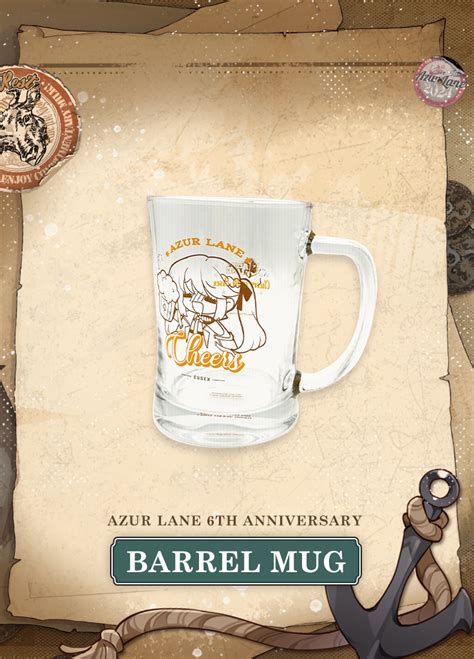 Azur Lane Barrel Mug 6th Anniv Yostar Official Store