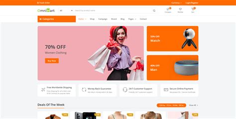 Omnimart Ecommerce Cms Laravel Ecommerce Script