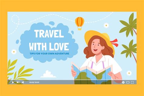 Free Vector Hand Drawn Guided Tours Template Design