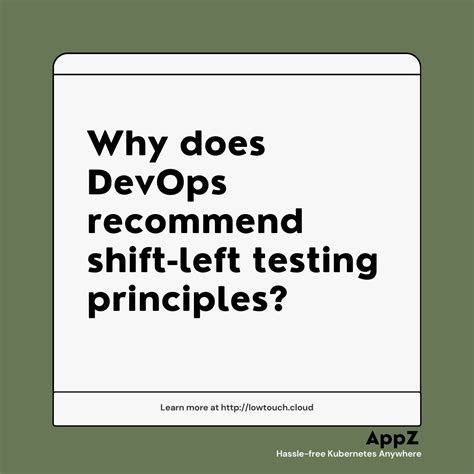 Why Does Devops Recommend Shift Left Testing Principles By Rakhi
