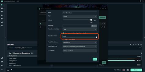 How To Install A Stinger Transition In OBS Streamlabs OBS