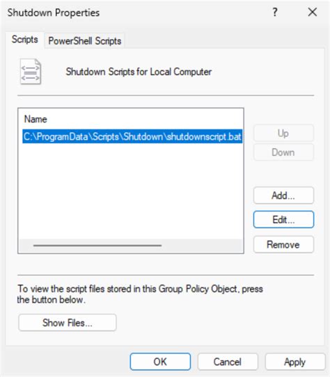 Shutdownstartup Script For Intune Managed Devices Via Local Gpo Joey Verlinden