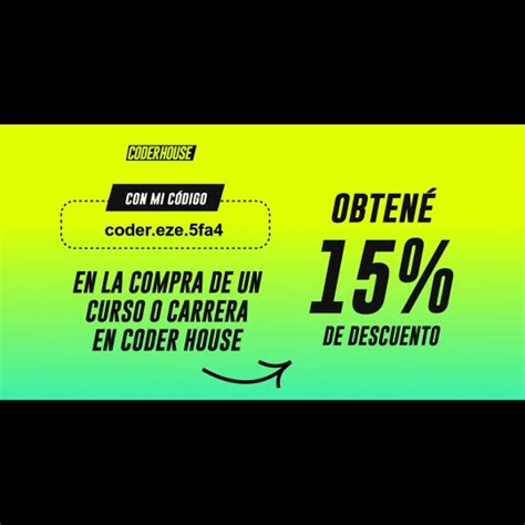 85 Coderhouse Descuento Codigo CupÓn Gratis Link Rapido Youtube