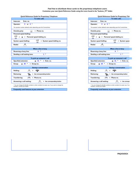 Quick Reference Pt Pdf Telephone Telecommunications