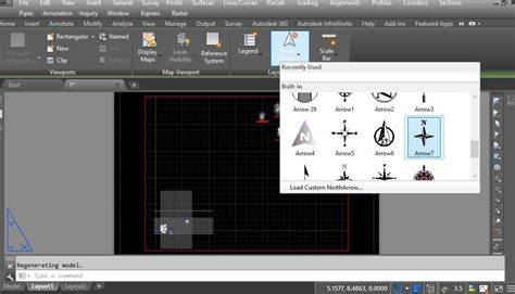 Insert North Arrow In Autocad