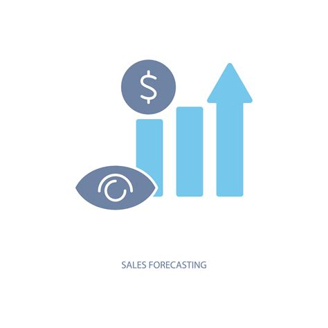 Sales Forecasting Concept Line Icon Simple Element Illustration Sales
