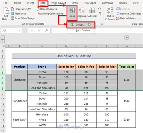 How To Group Cells In Excel Different Ways ExcelDemy