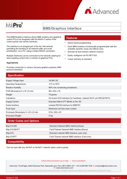 Advanced Electronics