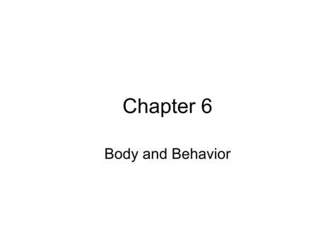 Psychology Chapter 6 Ppt Brain And Nervous System Disorders