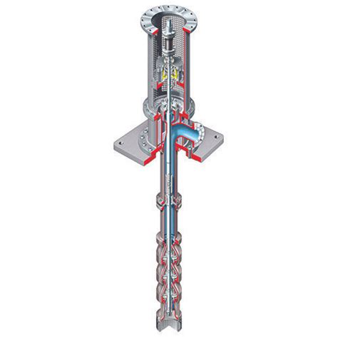 Grey Vertical Lineshaft Multistage Wet Pit Pump At Best Price In
