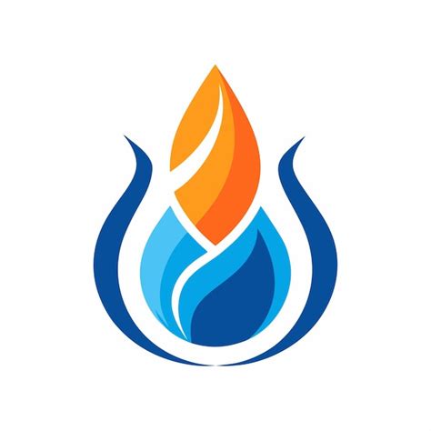 Premium Vector Gas Company Logo Design Concept Vector Art And