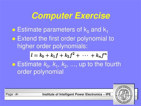 PPT Least Square Method For Parameter Estimation PowerPoint Presentation ID
